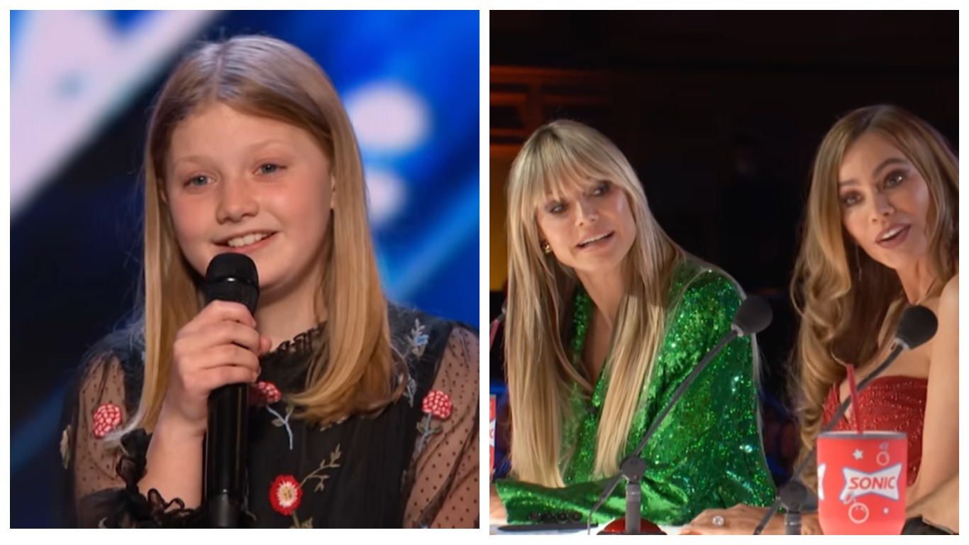 This is the Exact Moment The AGT Metal Girl, Harper, astounded the ...
